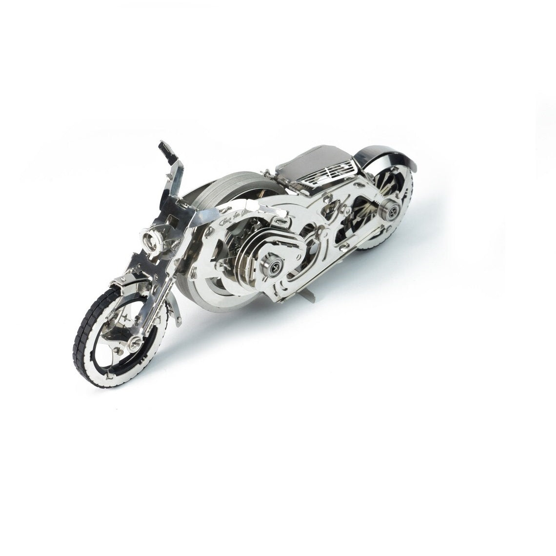 Puzzle 3D mecanic, Chrome Rider, Time for Machine, metal, 90 piese ...